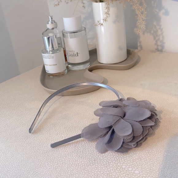 J. Crew | Accessories | Jcrew Silk Chiffon Wispy Floral Headband In ...